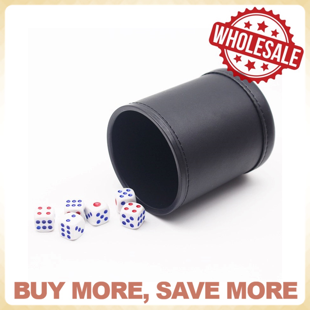 [Ready Stock] Shake Dice cup Ready stock KTV Dice cup free 5 pcs dices ...