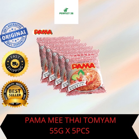 PAMA MEE THAI TOMYAM 55G X 5PKT | Shopee Malaysia