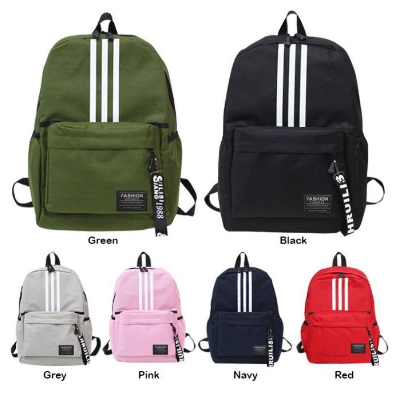 BACKPACK / SCHOOL BAG / BEG SEKOLAH /BEG OUTDOOR/TRAVEL BAG bag canvas ...