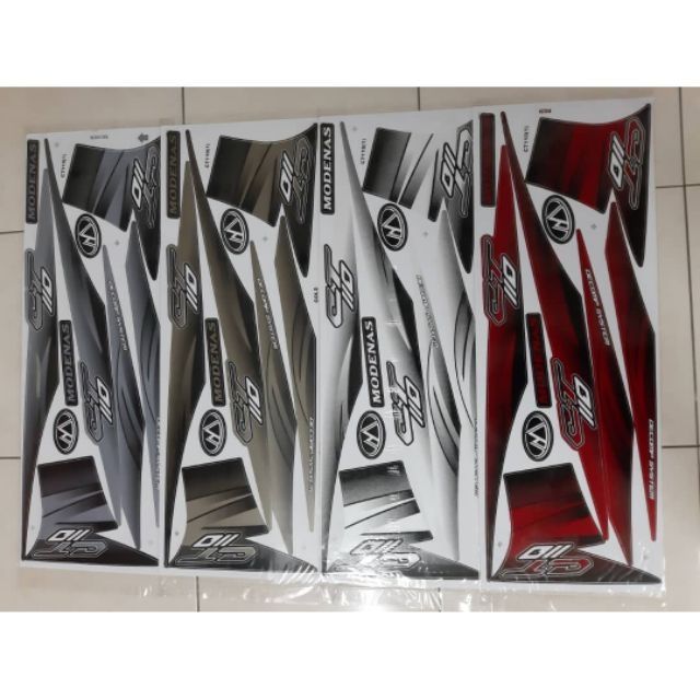 MODENAS CT110 (1) BODY STICKER | Shopee Malaysia