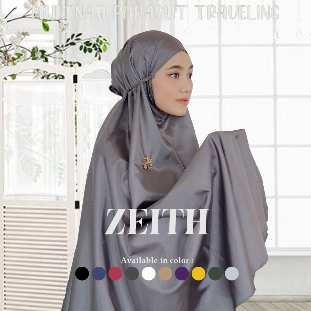 Zeith - mukena parachute traveling mulk by zeith | Shopee Malaysia