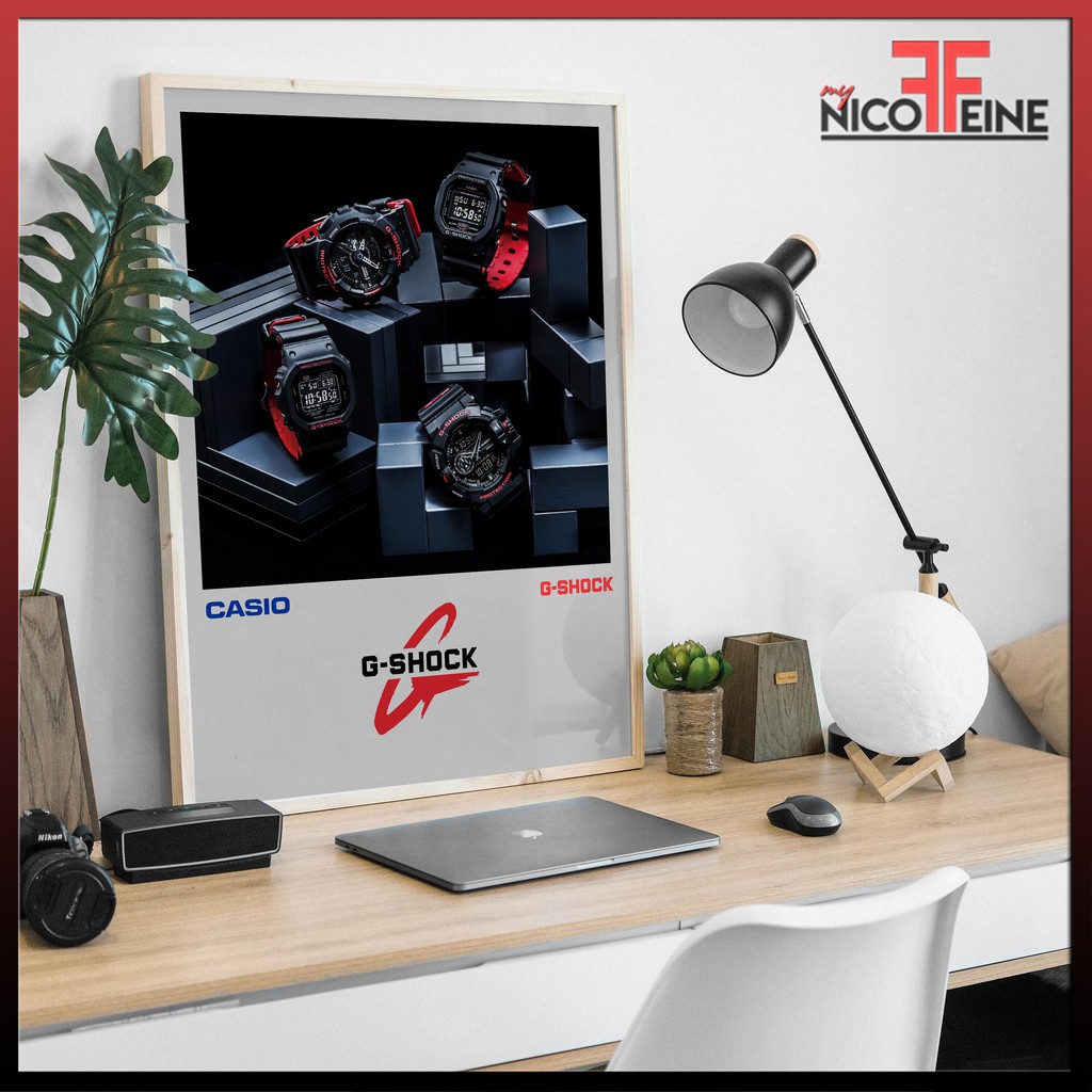 NEW Casio G Shock Fan Minimalist Large Poster Print / Wall Art | Shopee ...