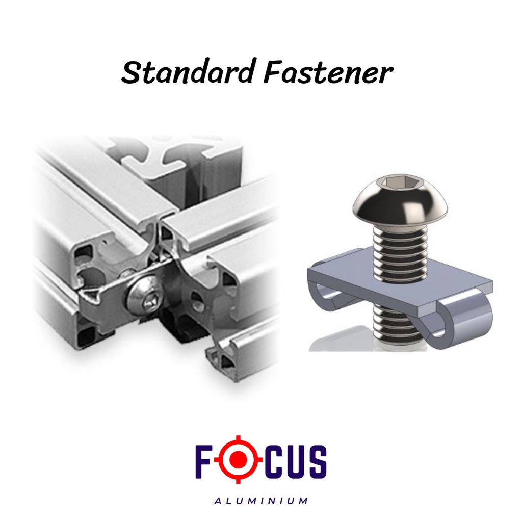 Aluminium Profile Standard Fasteners Profile Join Connector 3030 4040 ...