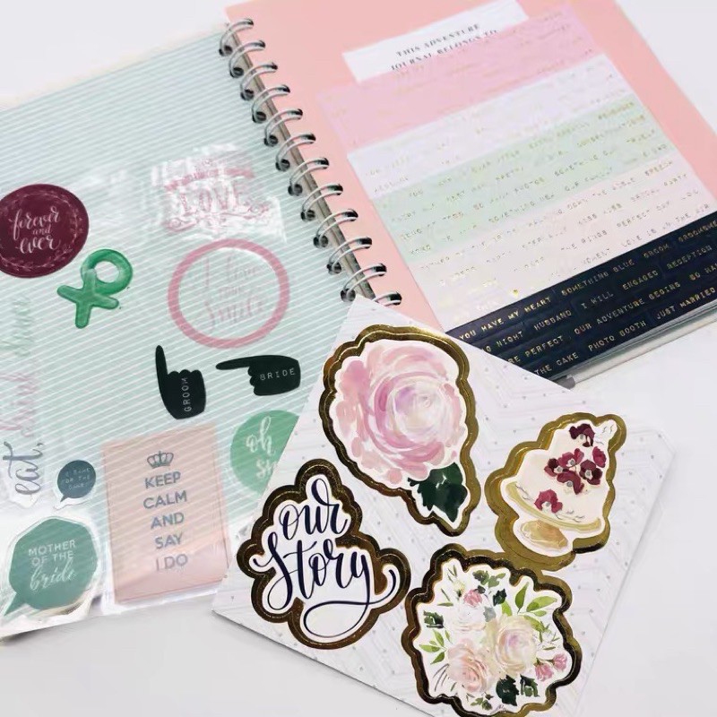 Ins Style Forever Sticker Embellishment Pack | Shopee Malaysia