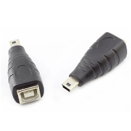 USB B Female to USB Mini-B 5 Pin Male Adapter | Shopee Malaysia
