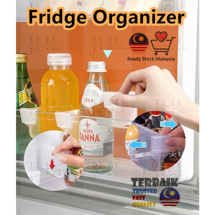 Fridge Organizers Refrigerator Storage Partition Refrigerator Side Door ...
