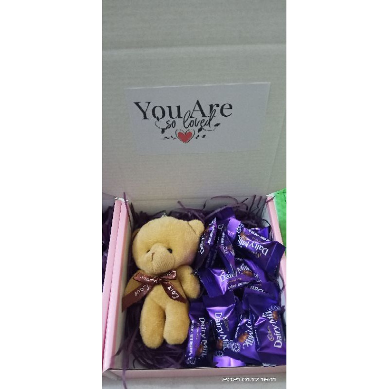 BEAR chocolate box CADBURY giftbox | Shopee Malaysia