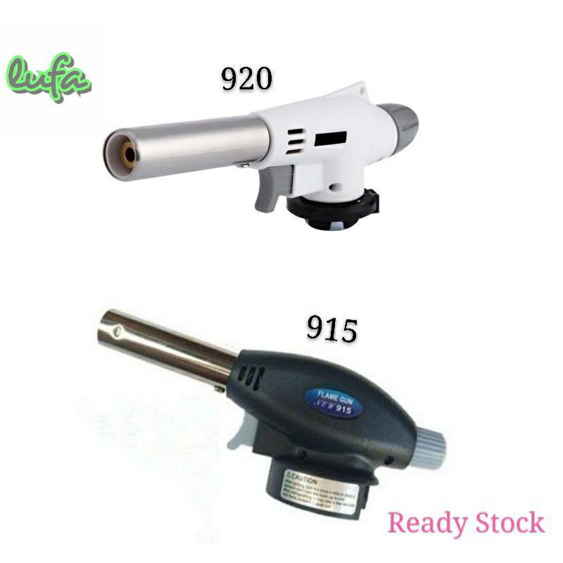 Gas Torch Flame Jet Gun Fire Torch Butane Welding Lighter BBQ Auto ...