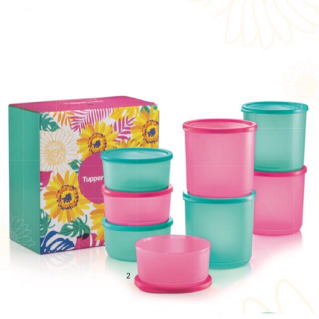 Tupperware Summer Fresh Round Set | Shopee Malaysia