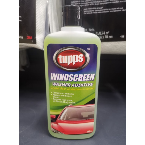 🇺🇸 Tupps Windscreen Washer Additive - 240ML | Shopee Malaysia
