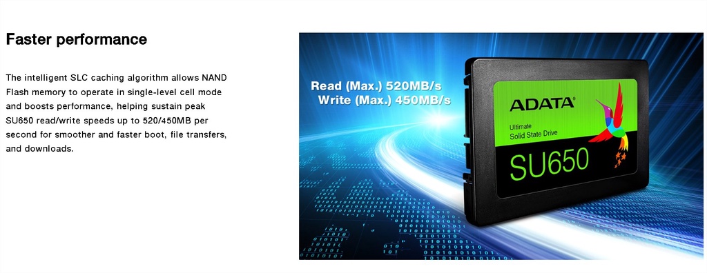 (Ready Stock) ADATA SU630 SU650 SSD 120GB / 240 GB / 480GB / 960GB ...