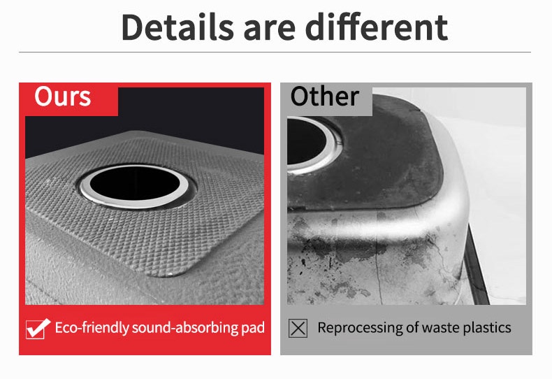 Singki Dapur Nano Sinki 304 Stainless Steel Handmade Single Bowl ...