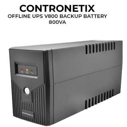 CONTRONETIX OFFLINE UPS V800 (800VA) Uninterruptible Power Supply ...