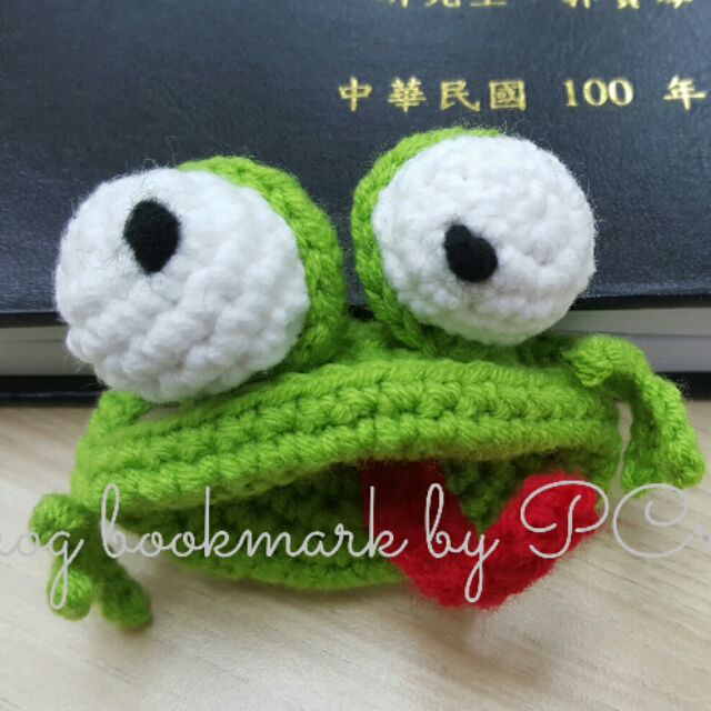 Crochet frog bookmark | Shopee Malaysia