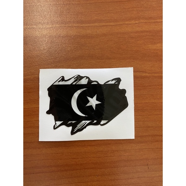 Sticker Inkjet-Flag Flat Bendera Palestine Japan sabah terengganu ...