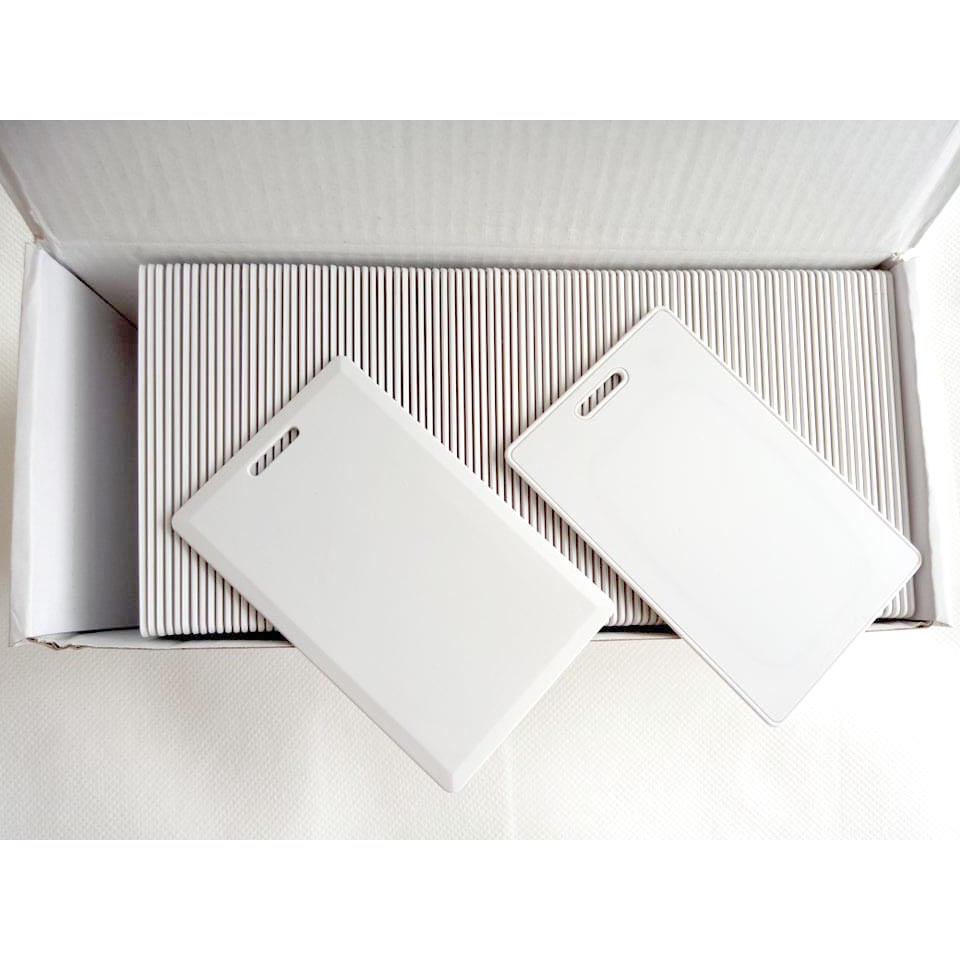 25 pcs - 125Khz Rewritable RFID ID Card (Thick) | Shopee Malaysia
