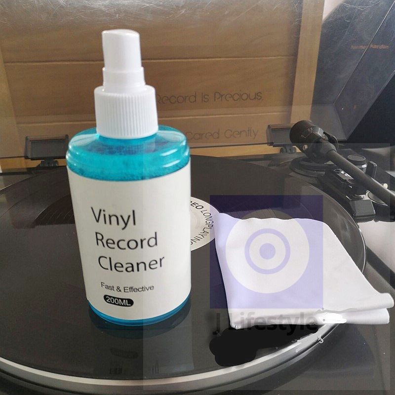 Vinyl LP CD Record Professional Cleaner Cleaning Liquid Dust-proof Anti ...