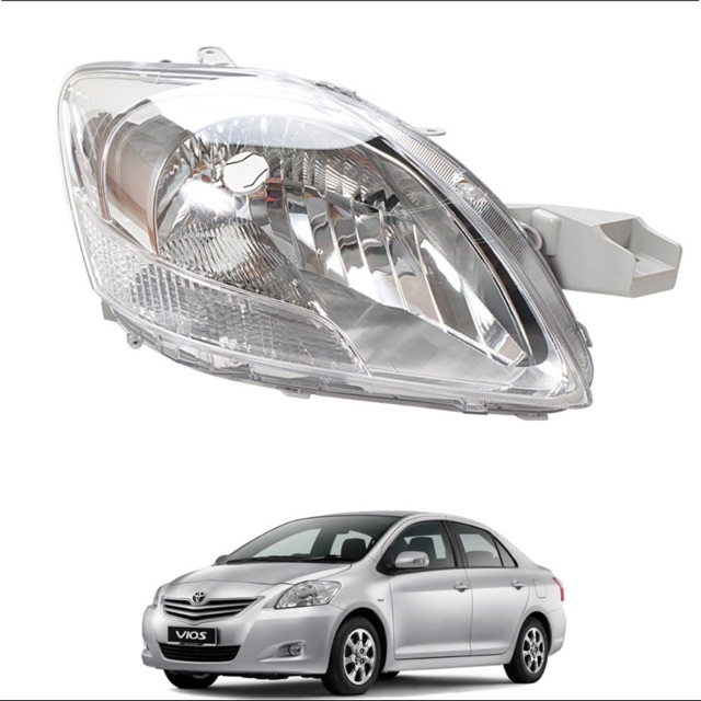 TOYOTA VIOS LAMP-VIOS HEAD LAMP 2007-2012 mada in Malaysia 🇲🇾 | Shopee ...