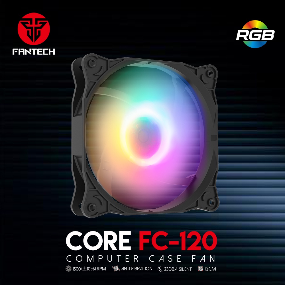 FANTECH FC-120 CORE Computer Case Gaming PC Cooling Fan | Shopee Malaysia
