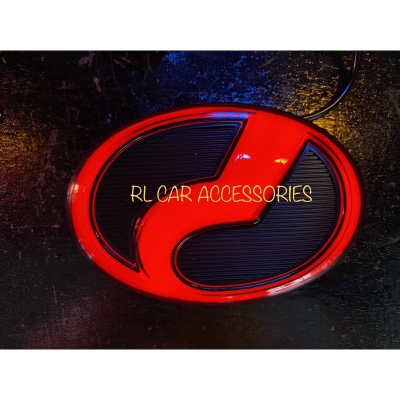 Perodua front rear logo emblem led lamp light Myvi Axia Ativa Alza ...