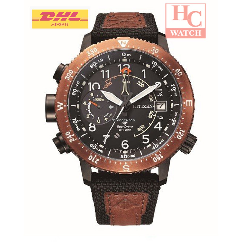 CITIZEN PROMASTER BN4049-11E ECO-DRIVE COMPASS DUAL TIME CHRONO DOUBLE ...