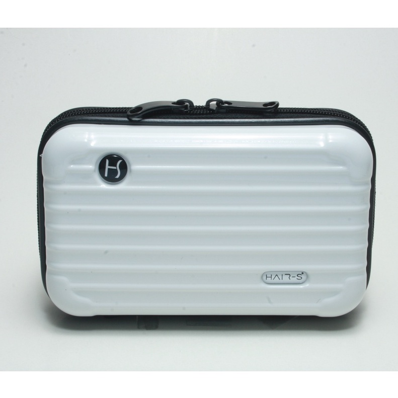 Hard Shell Case / Cosmetic Bag / Toiletries Bag (WHITE) | Shopee Malaysia