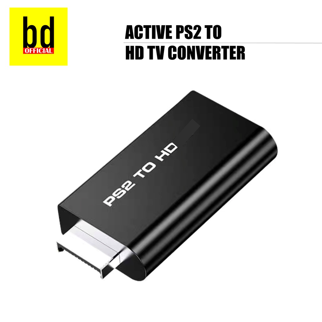PS2 to HD Converter Adapter Video with 3.5mm Audio Output for HDTV ps2 ...
