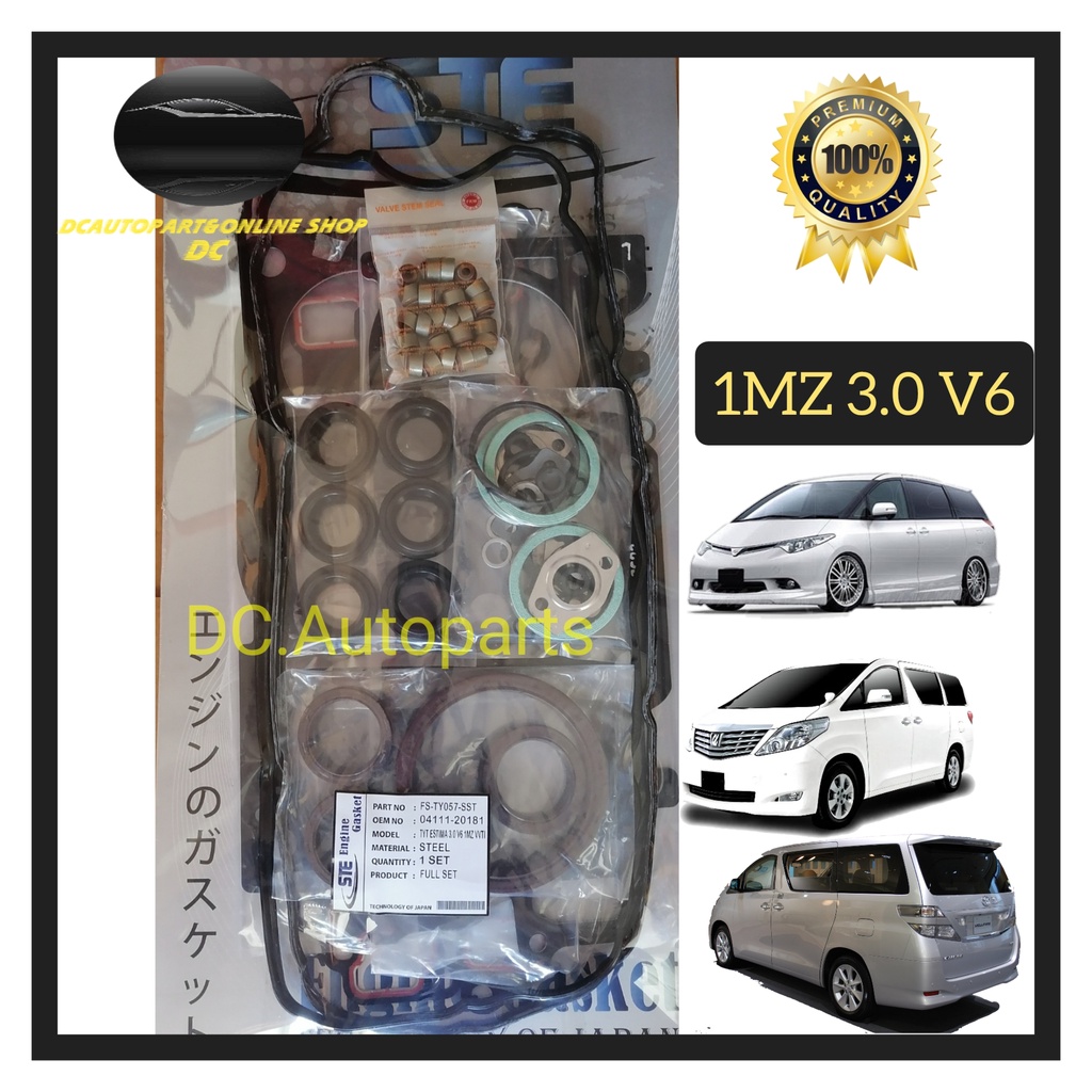 TOYOTA ESTIMA MCR30 ALPHARD MNH10 HARRIER 3.0 V6 MCU30 1MZ-FE ENGINE ...