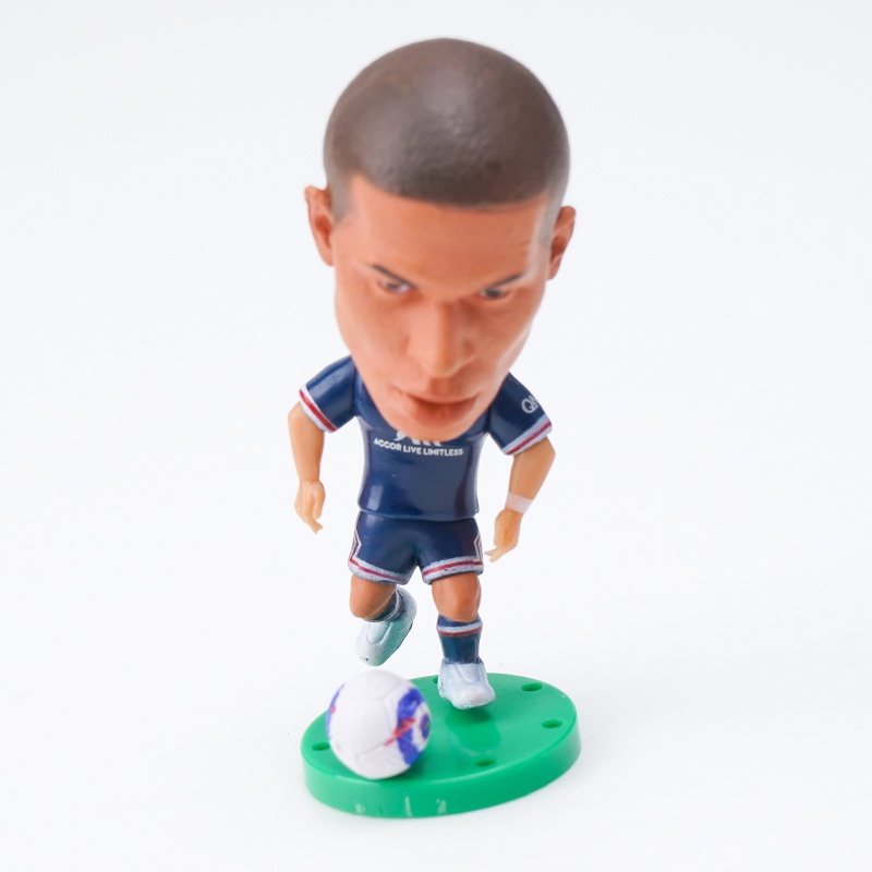 COLDPLAY-Paris PSG Soccer Player Dolls 7cm Height Lionel Messi Figures ...