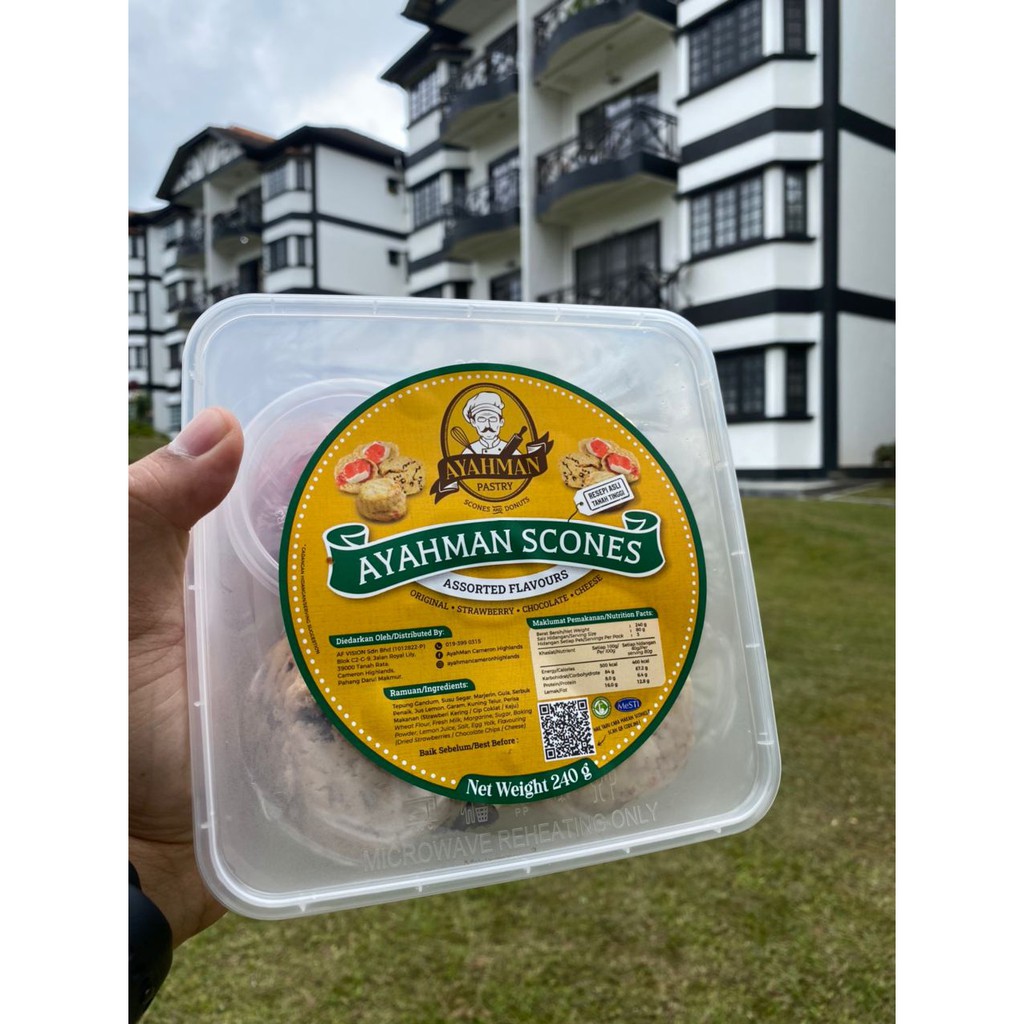 Cameron Highlands Scone Ayahman 6pcs per box [11/3/2021] | Shopee Malaysia