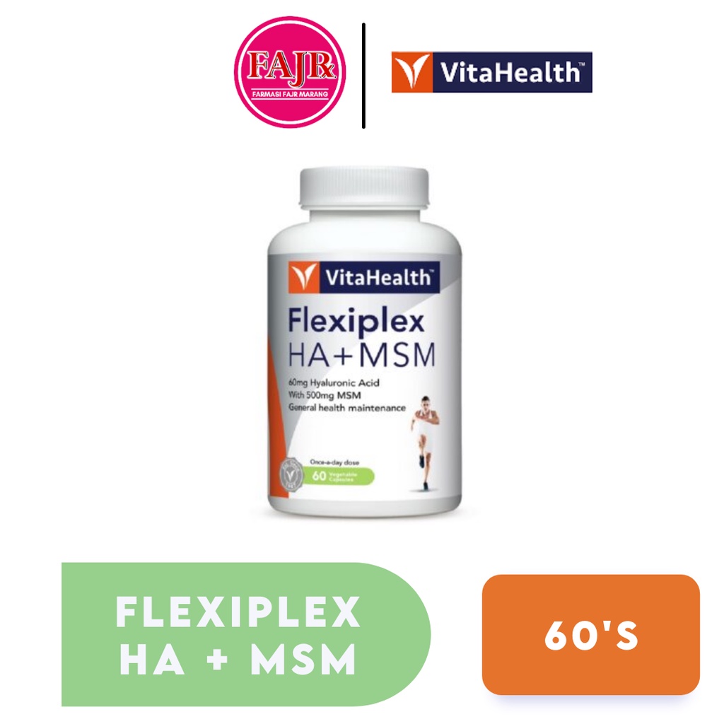 VitaHealth Flexiplex HA + MSM (once-a-day dose) | Shopee Malaysia