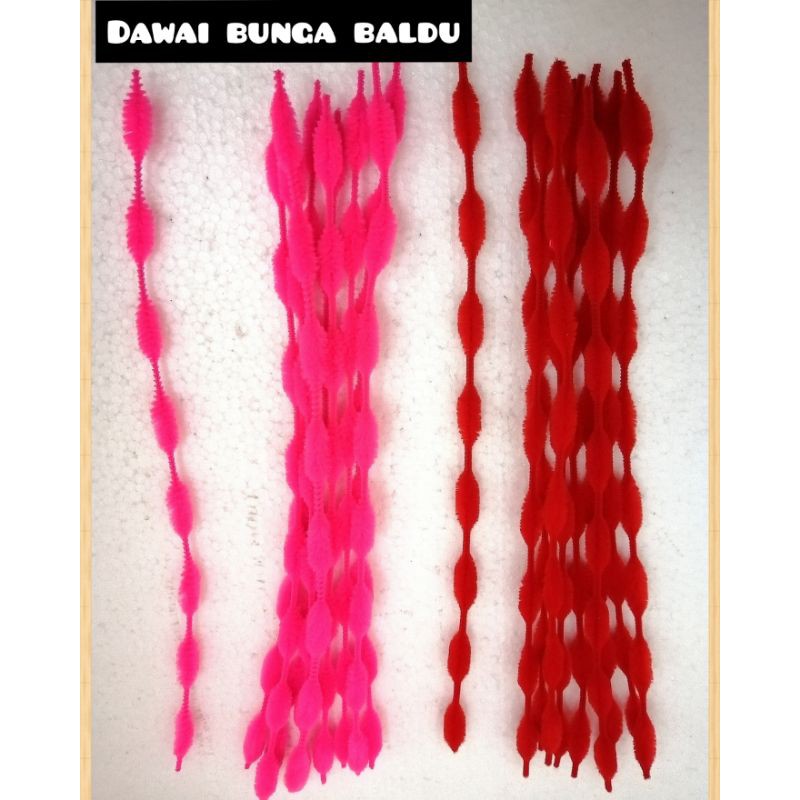 (10pcs)Dawai bunga baldu/dawai berbulu(358) | Shopee Malaysia