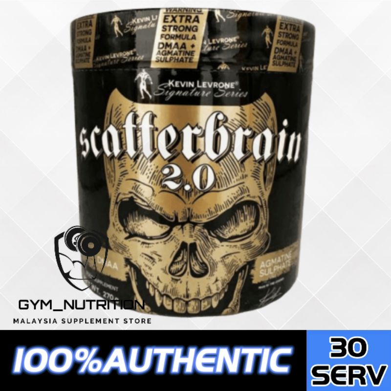 Kevin Levrone Scatterbrain 2.0 Pre-Workout 30 Serv(Kevin Levrone ...