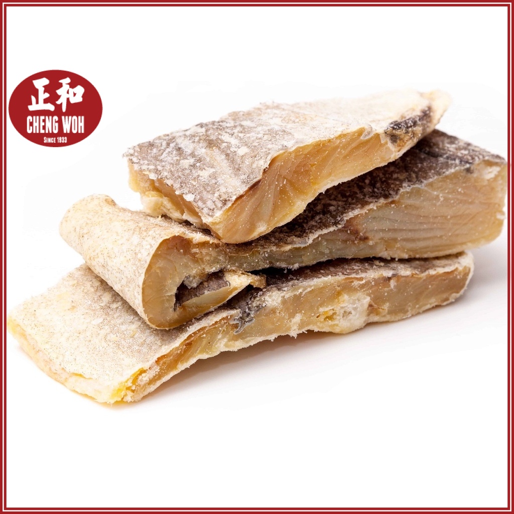 Salted Fish Medium Grade Kurau Fish 250g 丹荖咸鱼中级正庄正品 Ikan Kurau Masin ...