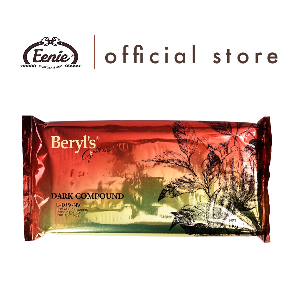 Beryl's Chocolate Compound Block 1kg | 200g | Dark | Milk | White ...