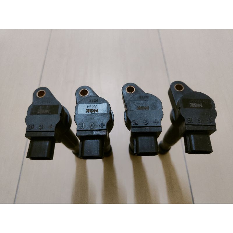 (USED)HONDA K20 K24 (NGK) PLUG COIL WITH SOCKET 4PCS IGNITION COIL PLUG ...