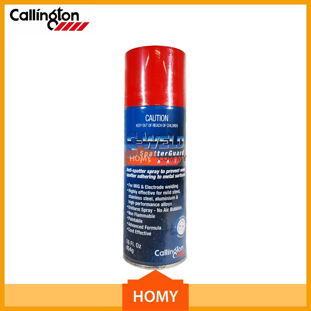 CALLINGTON S-WELD Spatter Guard Anti-Spatter Aerosol 16 Oz | Shopee ...