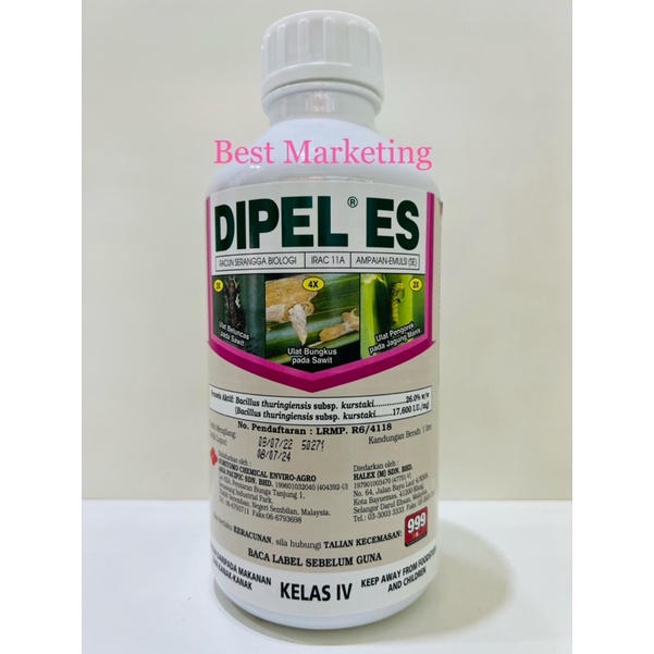 1LIT DIPEL ES HALEX / Ulat Bungkus / Sawit | Shopee Malaysia