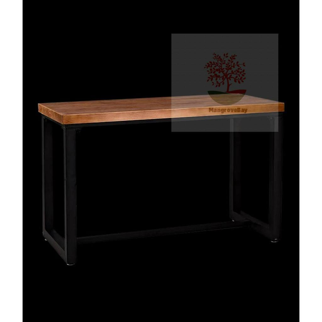 Restaurant Home Table and Chair Solid Wood Dining Table Coffee Shop Cafe Meja Kerusi Restauran ...