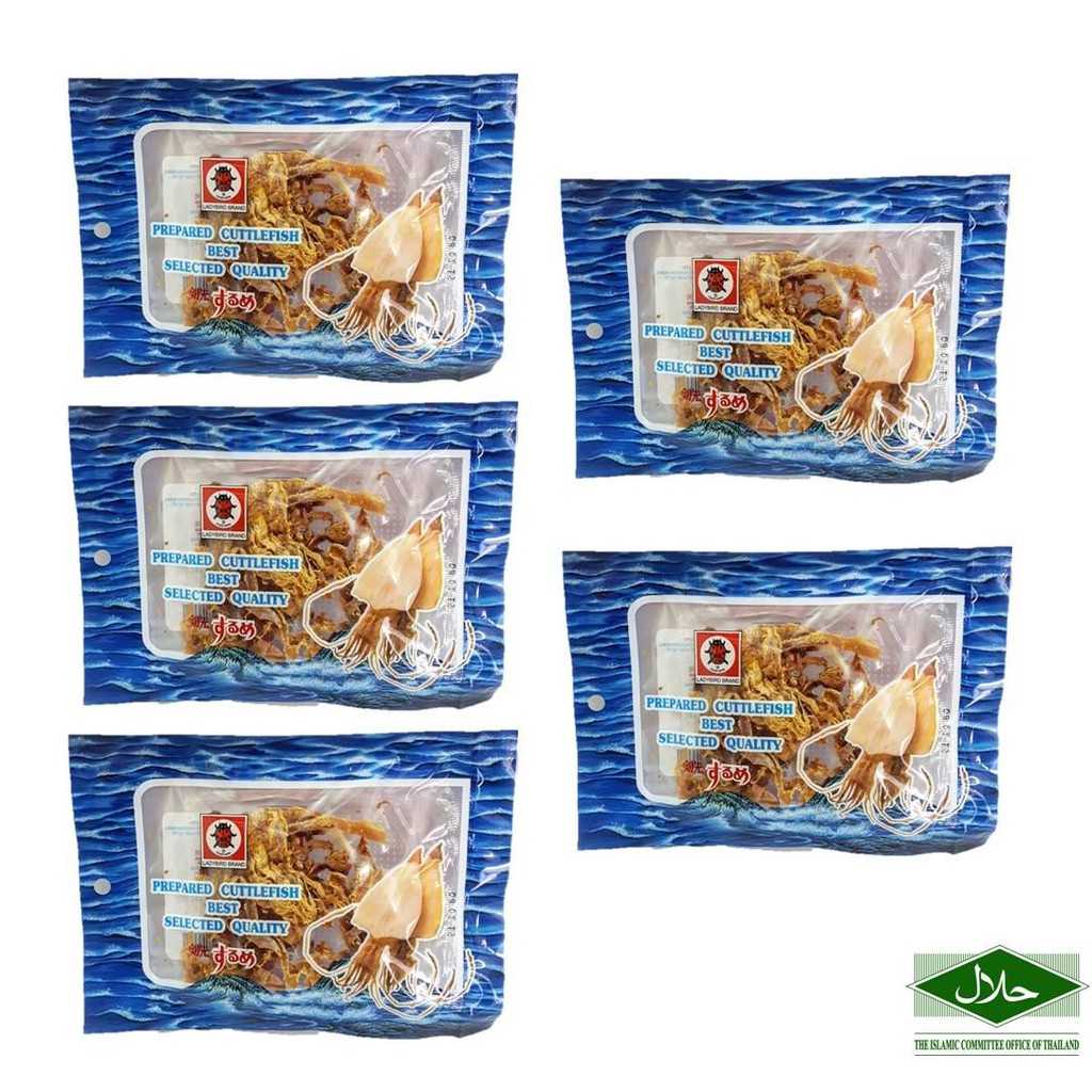 LADYBIRD PREPARED CUTTLEFISH (14G X 5PKT) Cuttle fish | Shopee Malaysia