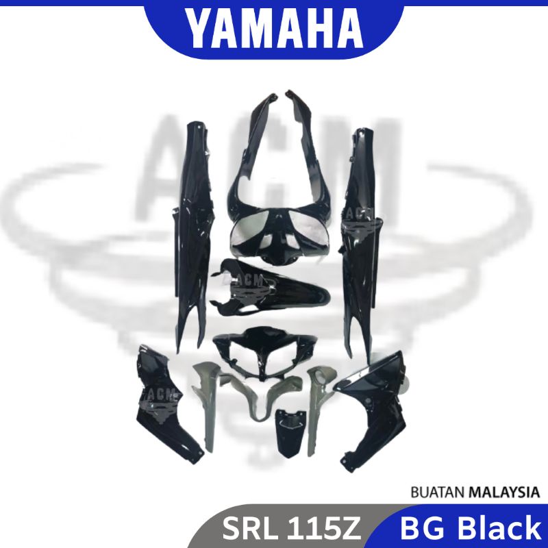 YAMAHA SRL115 Lagenda Carburetor Body Cover Set Coverset Kosong Bodyset ...