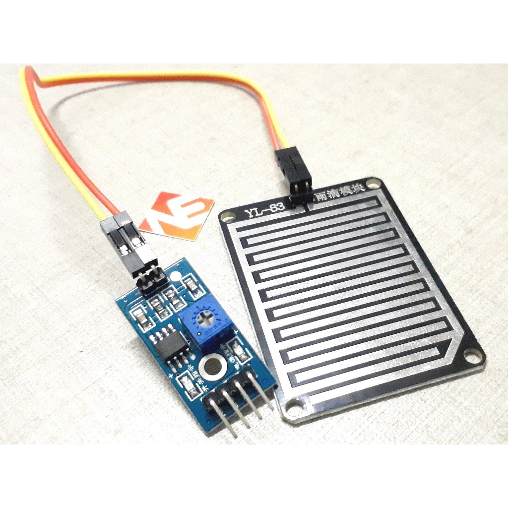 Rain Sensor Raindrops Detection Water Weather Humidity Module Arduino ...