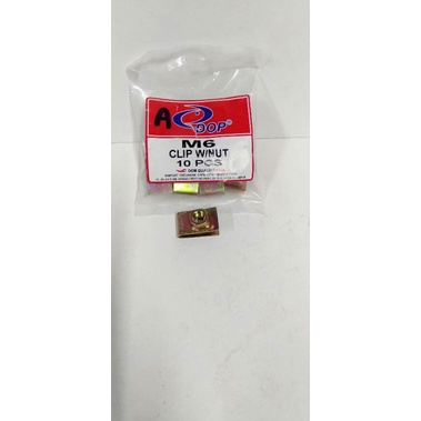 M6 SPRING CLIP M6 KLIP SCREW SKRU M6 CLIP WITH NUT M6 KLIP DENGAN NAN ...