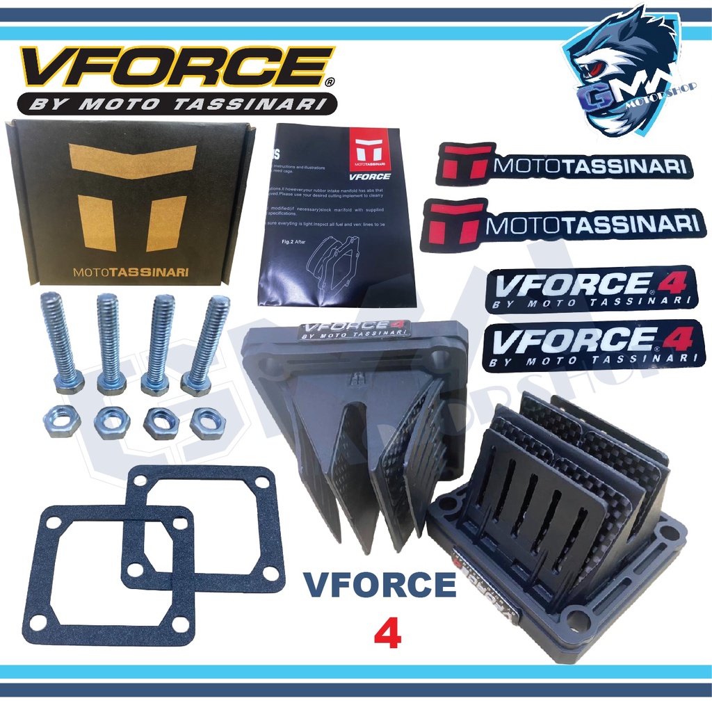 V FORCE 4 VFORCE 3 RACING CARBON REED VALVE ASSY PLATE YAMAHA RXZ ...