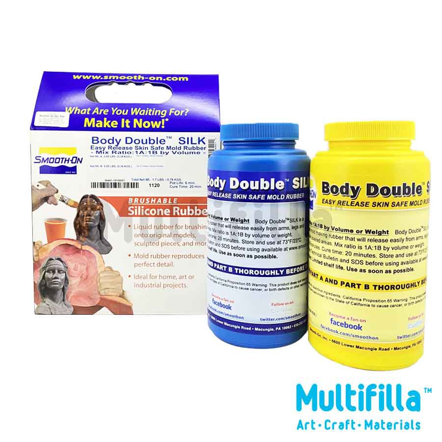 SMOOTH-ON Body Double Silk : 0.78kg – Easy Release Skin Safe Mold ...