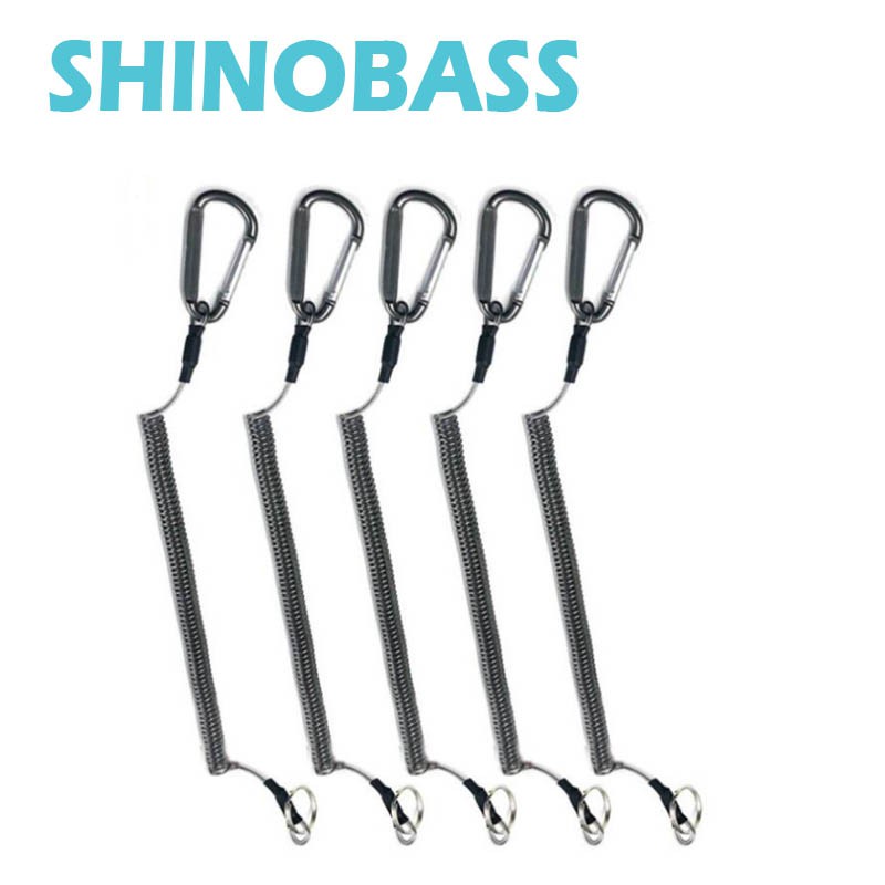 SHINOBASS Retractable Steel wire Rope Key Ring Security Tools For ...