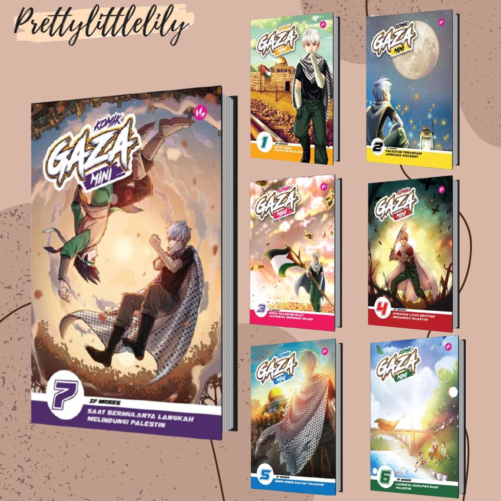 KOMIK | MINI GAZA 1-7 BY IF MOSES | Shopee Malaysia