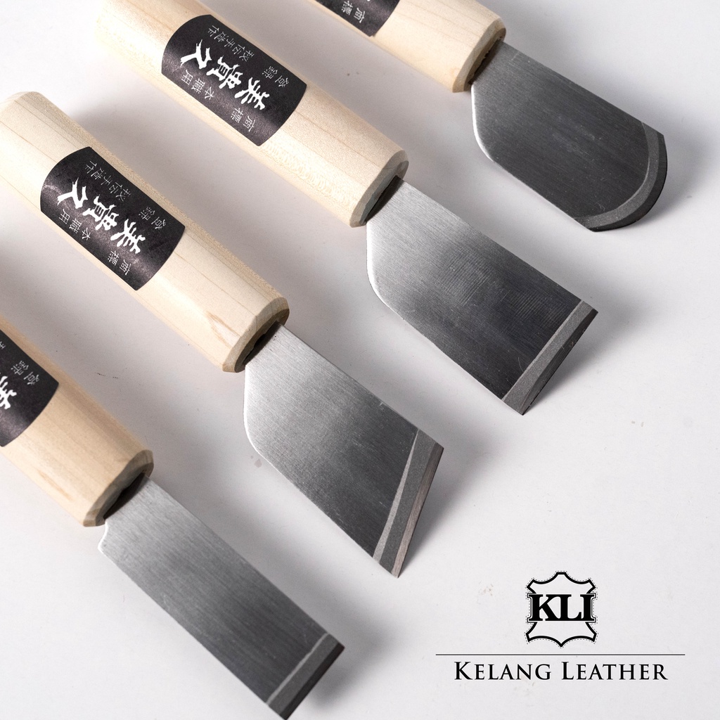 KYOSHIN ELLE Japanese Leather Craft Utility Knife pisau Skiving Pairing ...