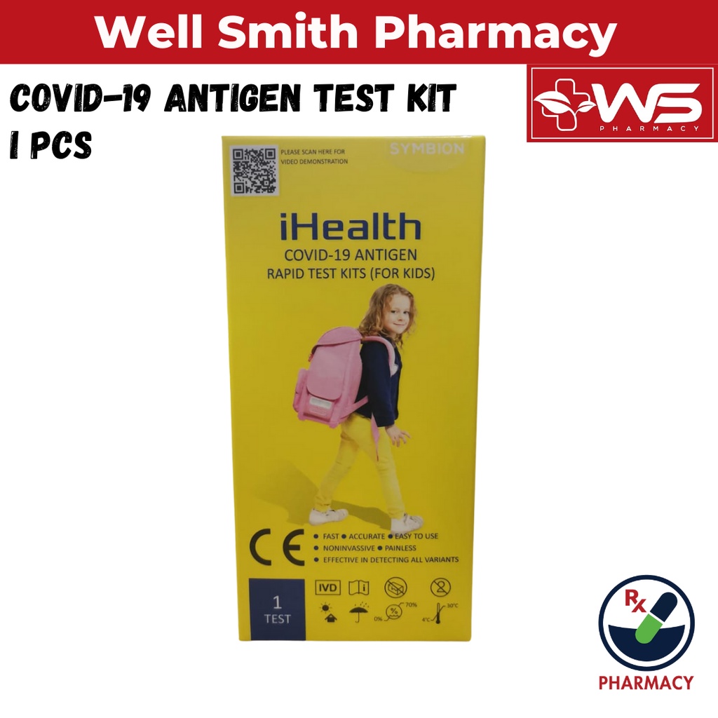iHealth Covid-19 Antigen Rapid Test Kits (Dipstick, Easy to use ...