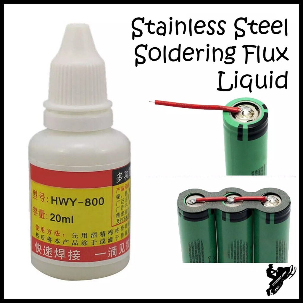 20ml Stainless Steel Flux Solder Bonding Paste Liquid Quick Soldering ...